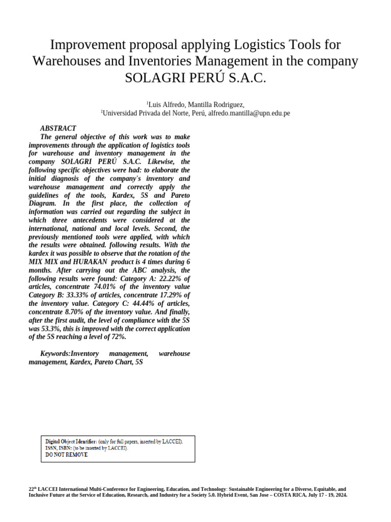 Esquema Paper - Proyecto Grupal | PDF