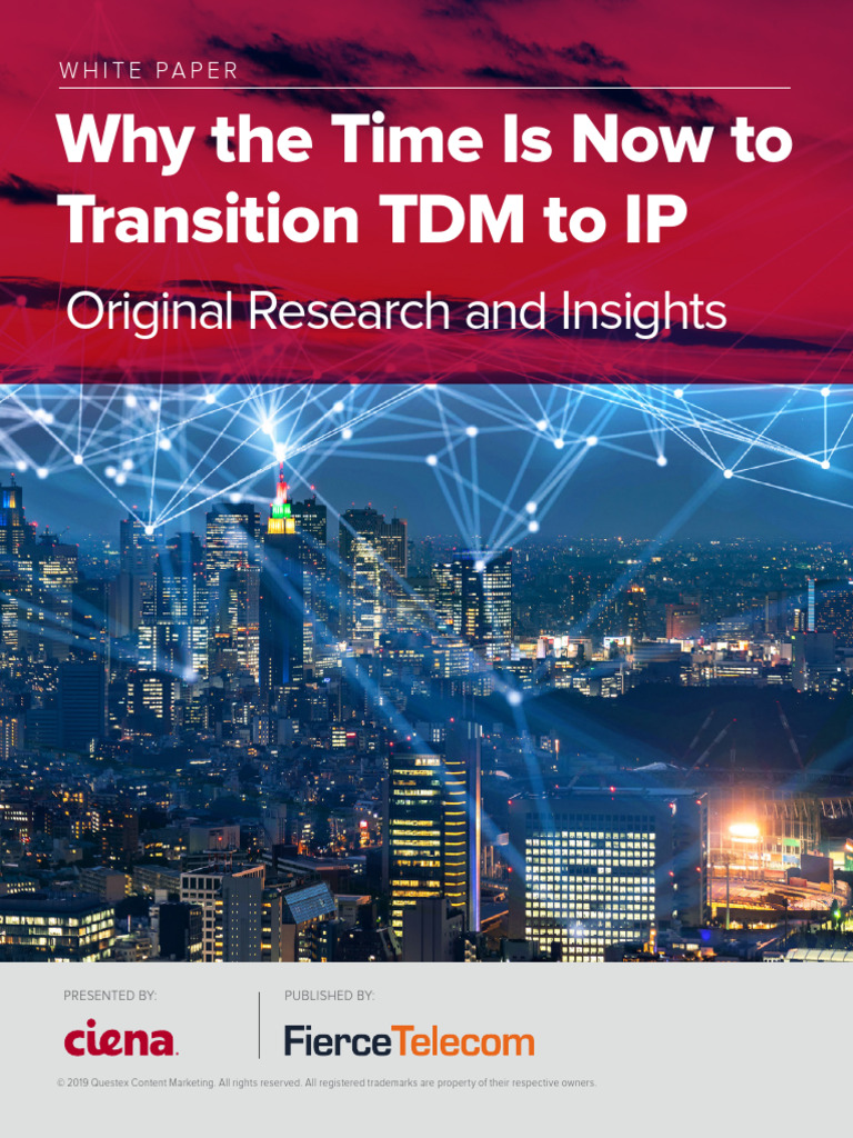 Ciena TDMWP Sept2019 Final | PDF | Computer Network | Multiprotocol Label Switching