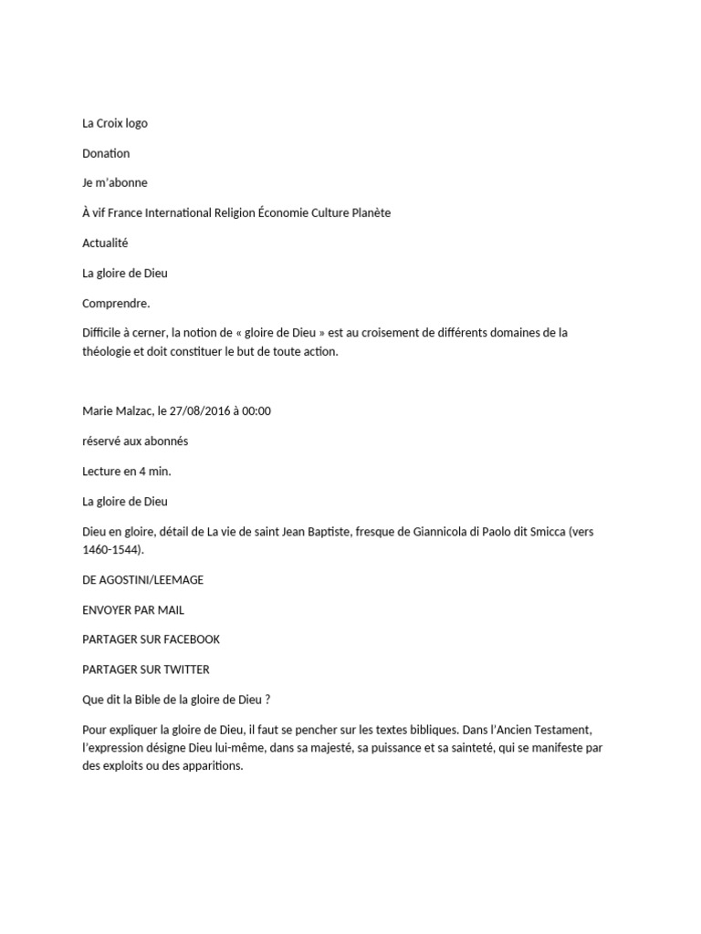 La Croix logo-WPS Office | PDF