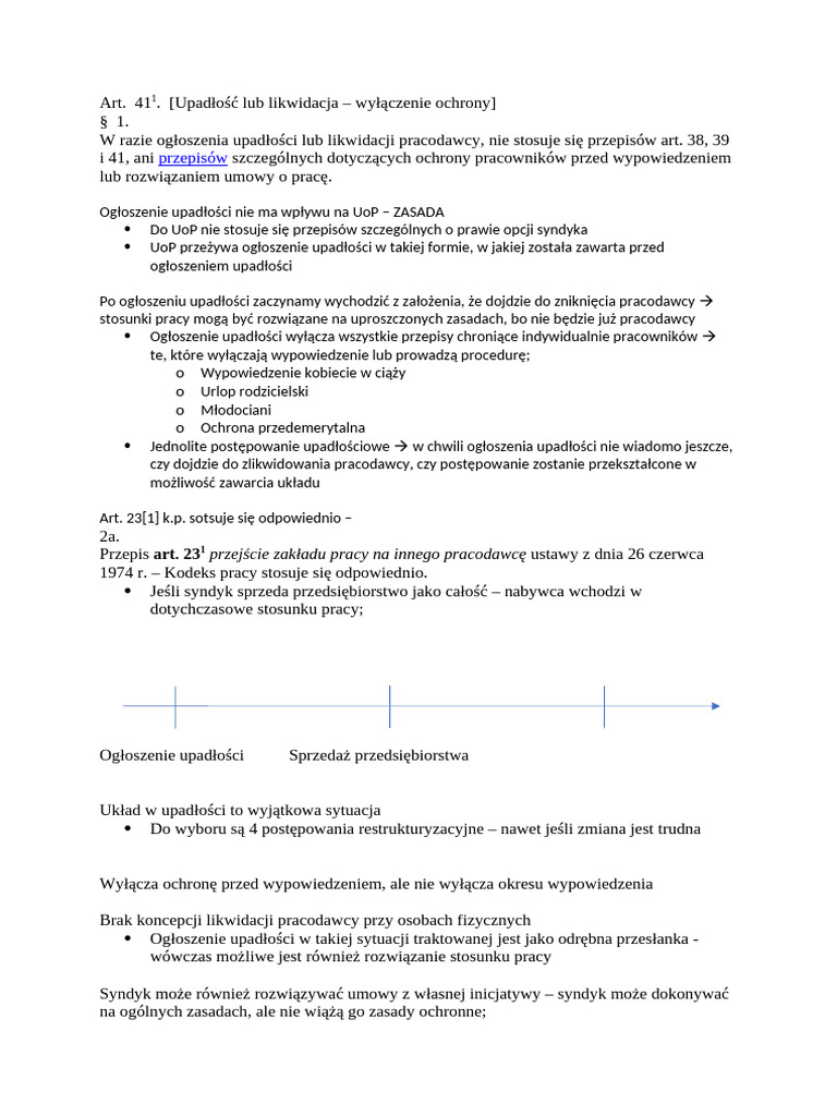 PrUpad - Prawo Pracy | PDF