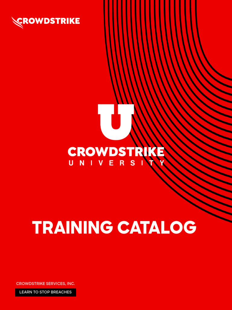 Crowdstrike University Training Catalog Pdf
