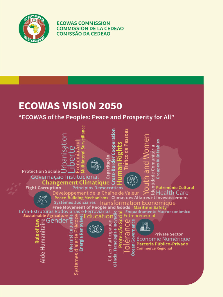 Vision-2050-EN ECOWAS | PDF | Economies | Business