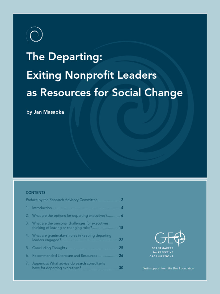 The Departing GEO | PDF