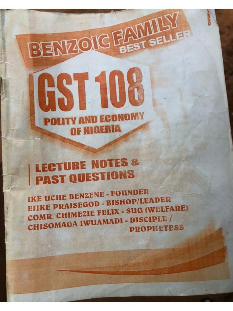 GST 108 PDF | PDF