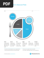 Baker Portion Plate Guide | PDF | Salad | Vegetables
