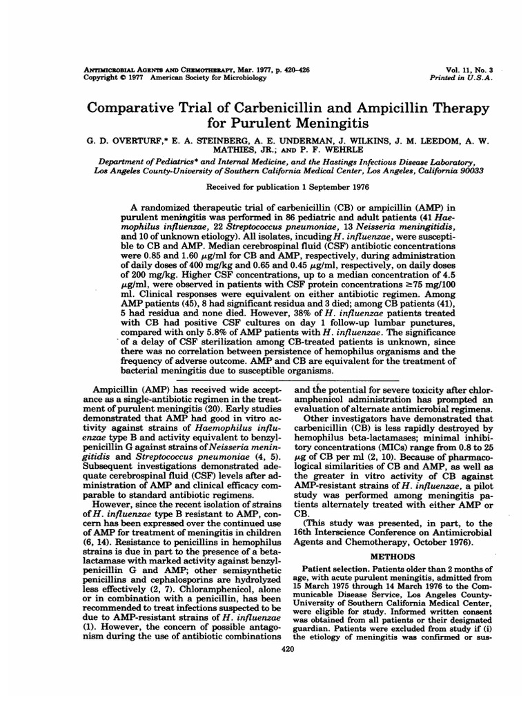 01 - Overturf Et Al., (1977 | PDF