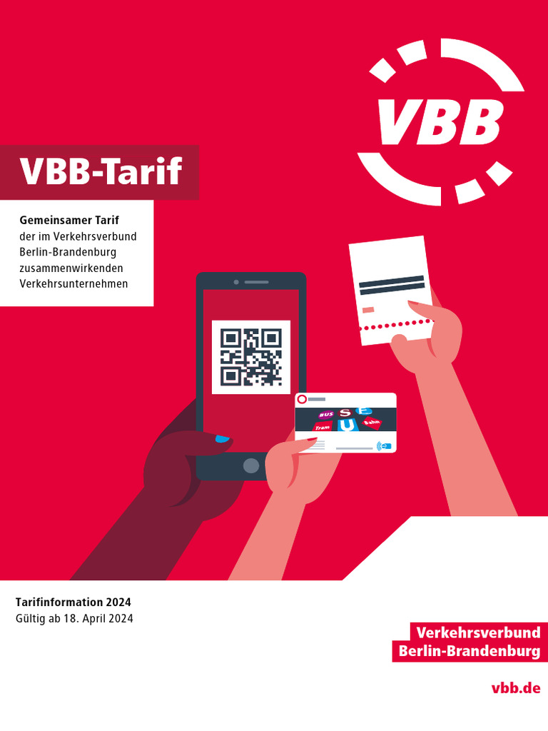VBB Tarifbroschuere | PDF