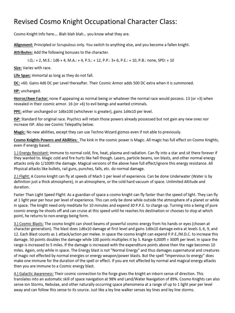 24-Revised Cosmo Knight OCC v4 | PDF