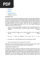 Philippine Judicial System Overview | PDF | Courts | Public Law