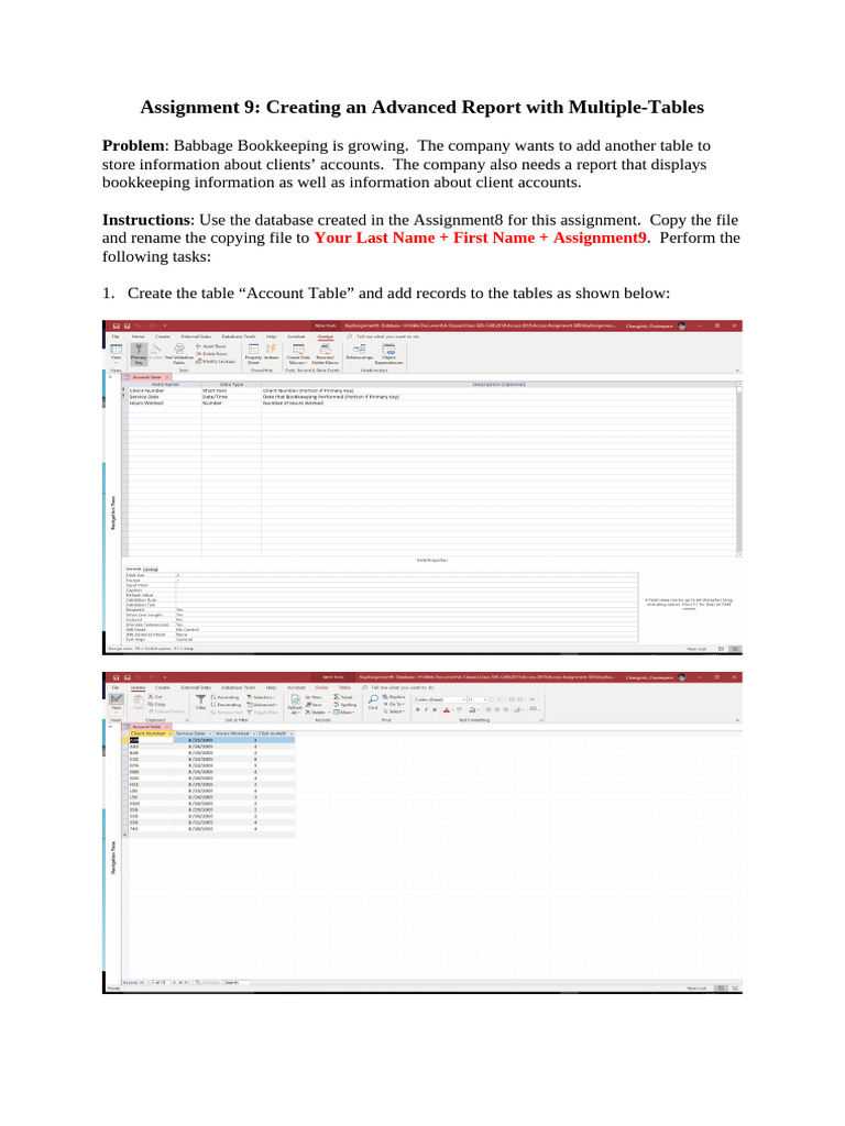 Assignment 9-1 | PDF