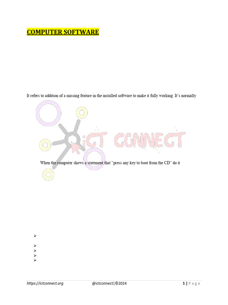 Topic 5 Computer Software | PDF