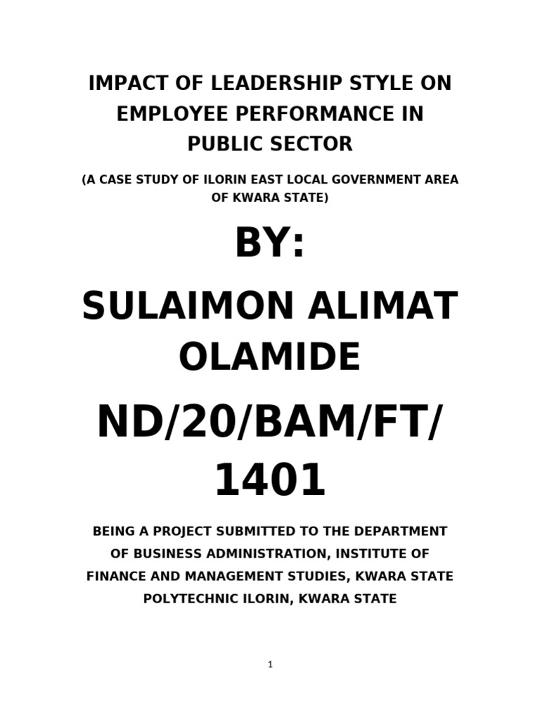 ALIMAT BAM Complete Project | PDF | Leadership | Career & Growth