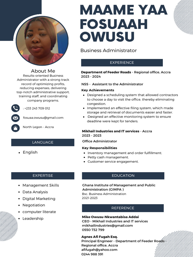 Business Administrator Resume Overview | PDF | Information Technology | Information Technology ...