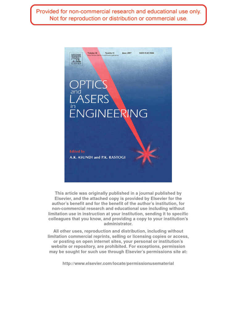 Enhancement in Flaw Detectability by Means of Lockin Temporal Speckle Pattern Interferometry and ...