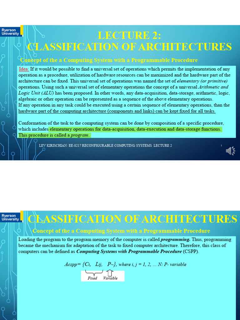 EE-8217 Lecture - 2 Slides | PDF