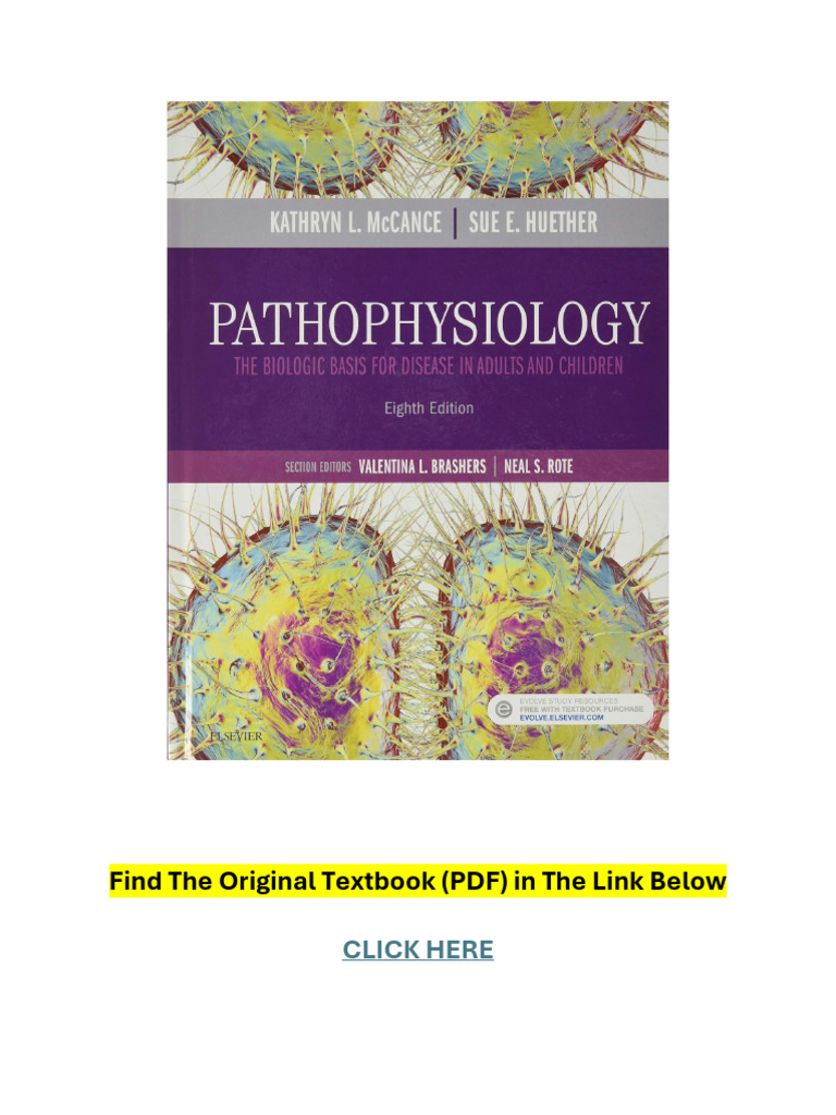 Pathophysiology The Biologic Basis For Disease in Adults and Children ...