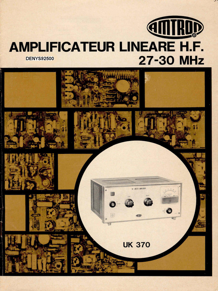 Amtron UK370 | PDF