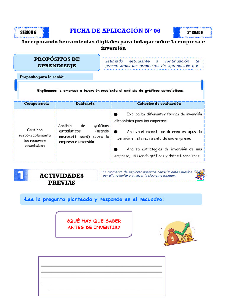 FICHA 6 - CC - SS 2do | PDF