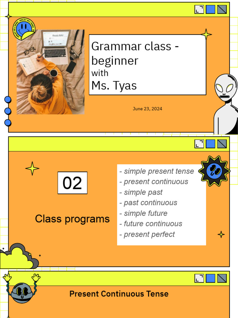 Grammar Class 1 | PDF