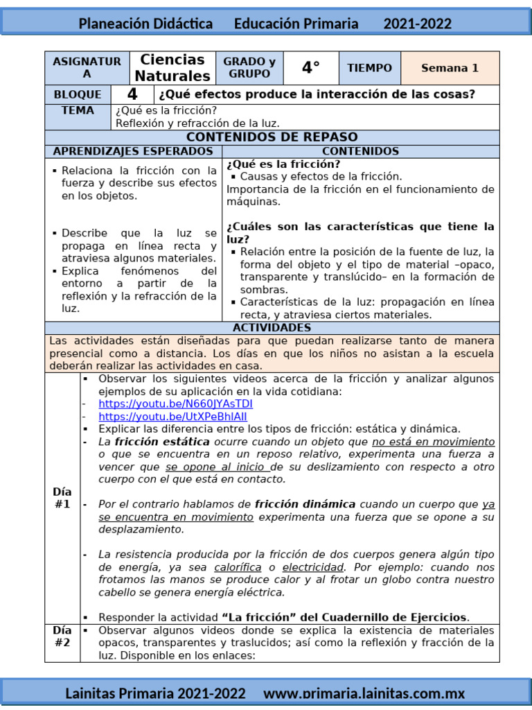 4°? Ciencias Naturales Abril 2022 | PDF