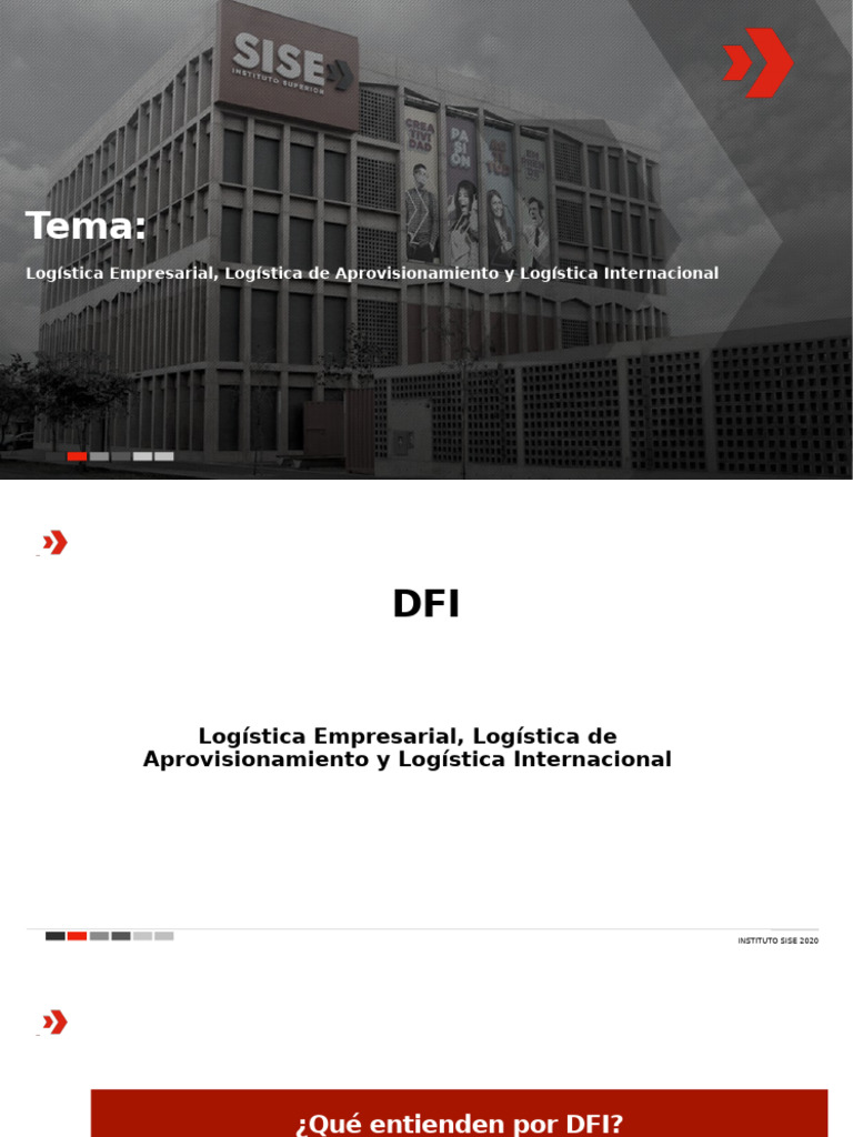 DFI 1 - Logística de Entrada, Empresarial y de Salida - INCOTERMS 2020 ...