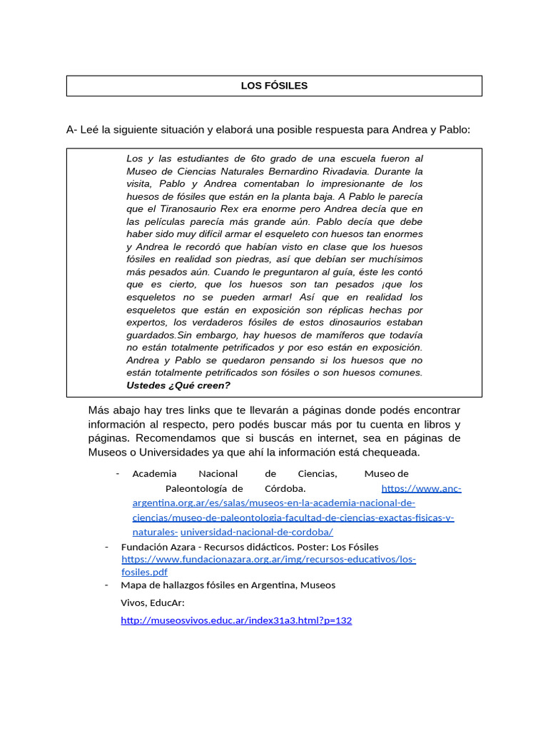 Situación Problemática+ Información | PDF