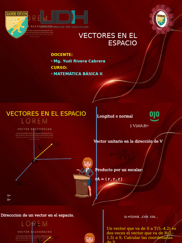 Vectores en El Espacio | PDF