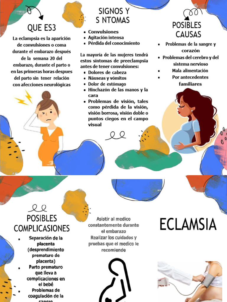 Tríptico Eclampsia | PDF