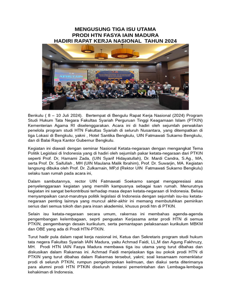 Pers Rilis Bengkulu | PDF