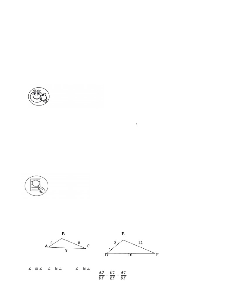LAS Math9 Q3 WK9 Word-Problems-Involving-Similarity-Theorem | PDF
