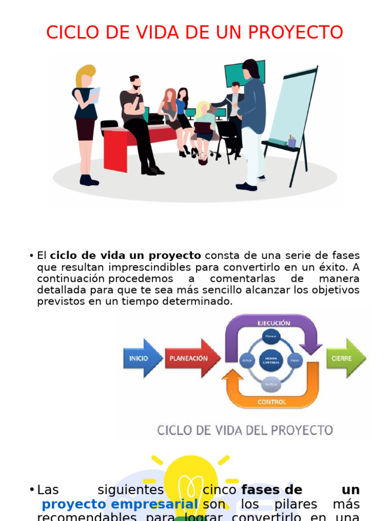 Ciclo de Vida de Un Proyecto | PDF