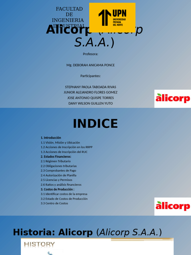 Alicorp 2022 A | PDF