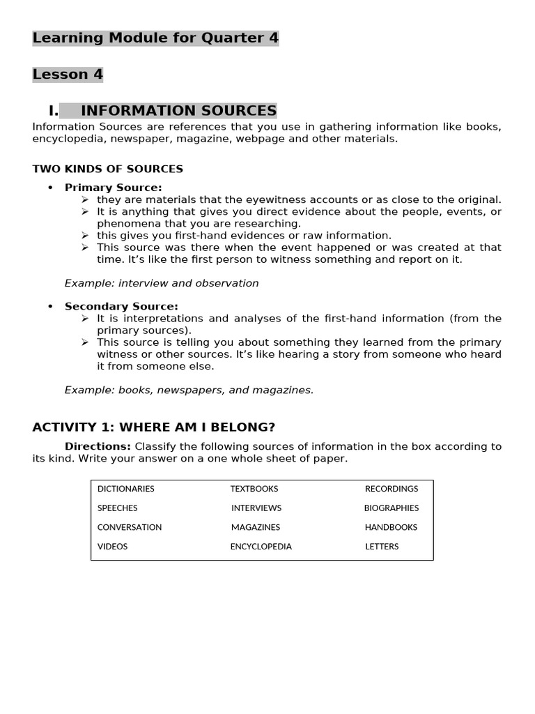 Grade 8 MODULE | PDF