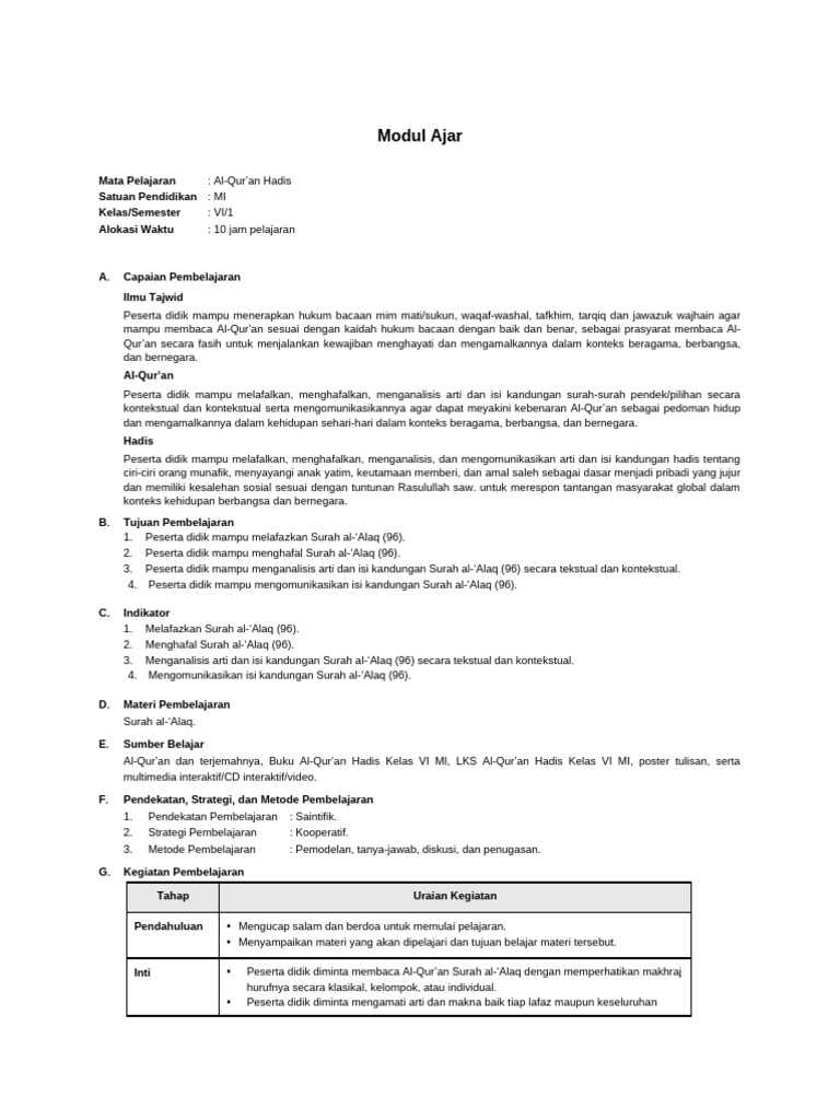 Modul Bab 1 (Panjang) | PDF