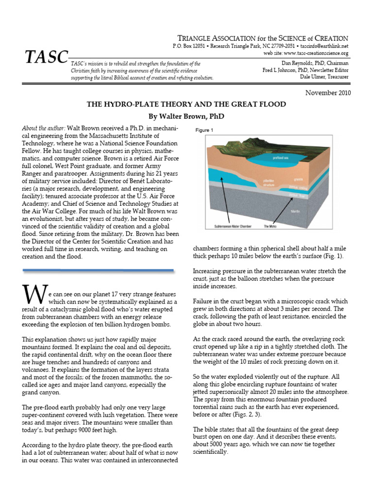 Hydro-Plate Theory and the Great Flood | PDF | Creationism | Plate ...