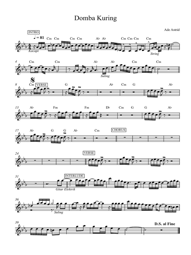 Domba Kuring - Ade Astrid | PDF