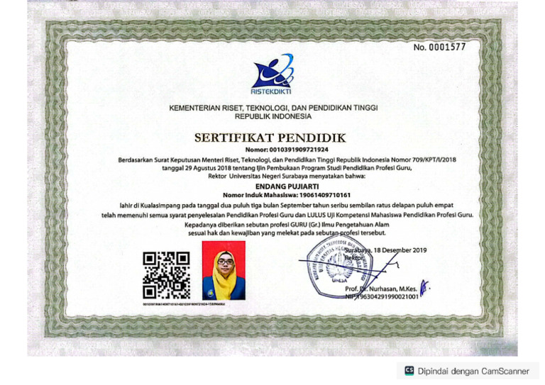 Sertifikat MOOC Endang | PDF