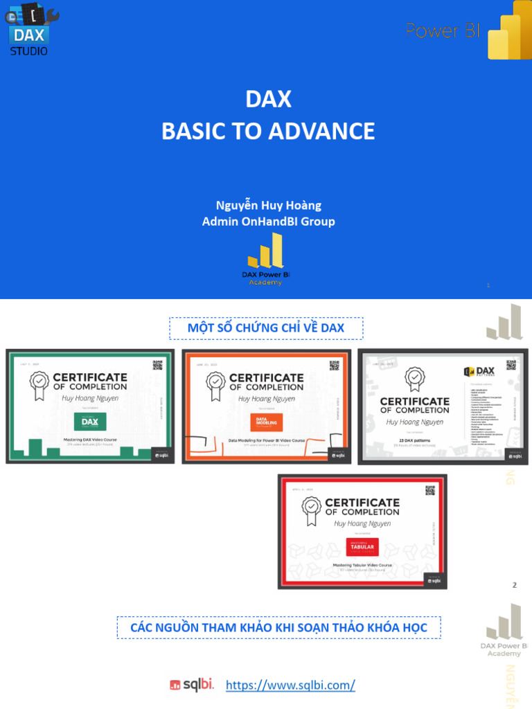 DAX Basic To Advance | PDF
