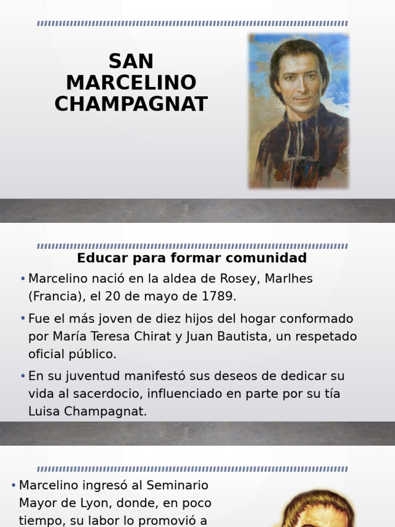 24 San Marcelino Champagnat | PDF