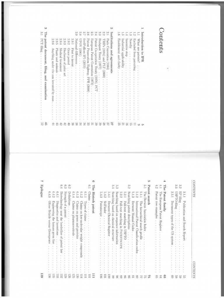 Patenting in Biotechnology A Laboratory Manual Compress | PDF