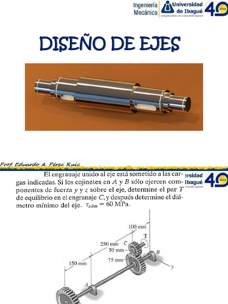 Ejercicios-Diseño Ejes | PDF