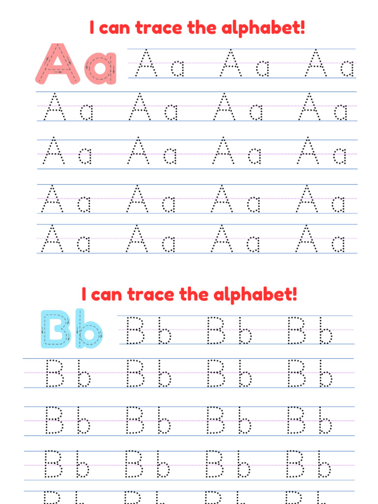 Worksheet Line Alphabet | PDF