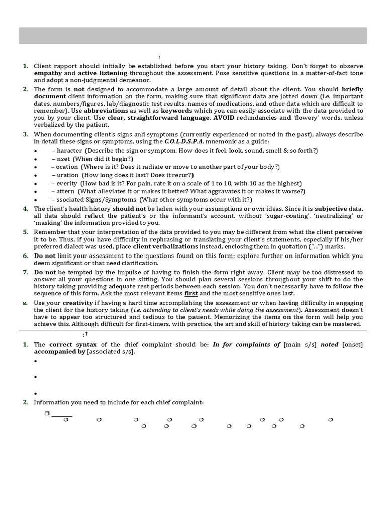 Health Assessment Guide | PDF