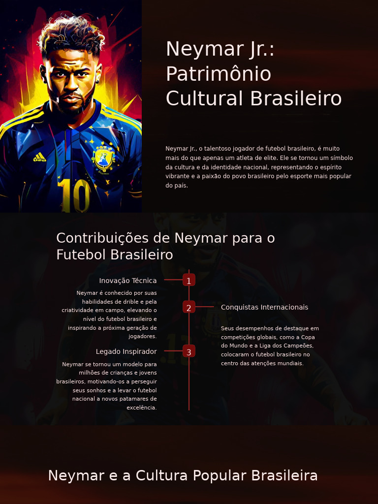Neymar JR Patrimonio Cultural Brasileiro | PDF