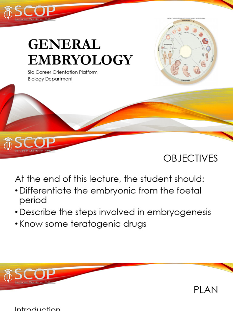 General Embryology Scop | PDF
