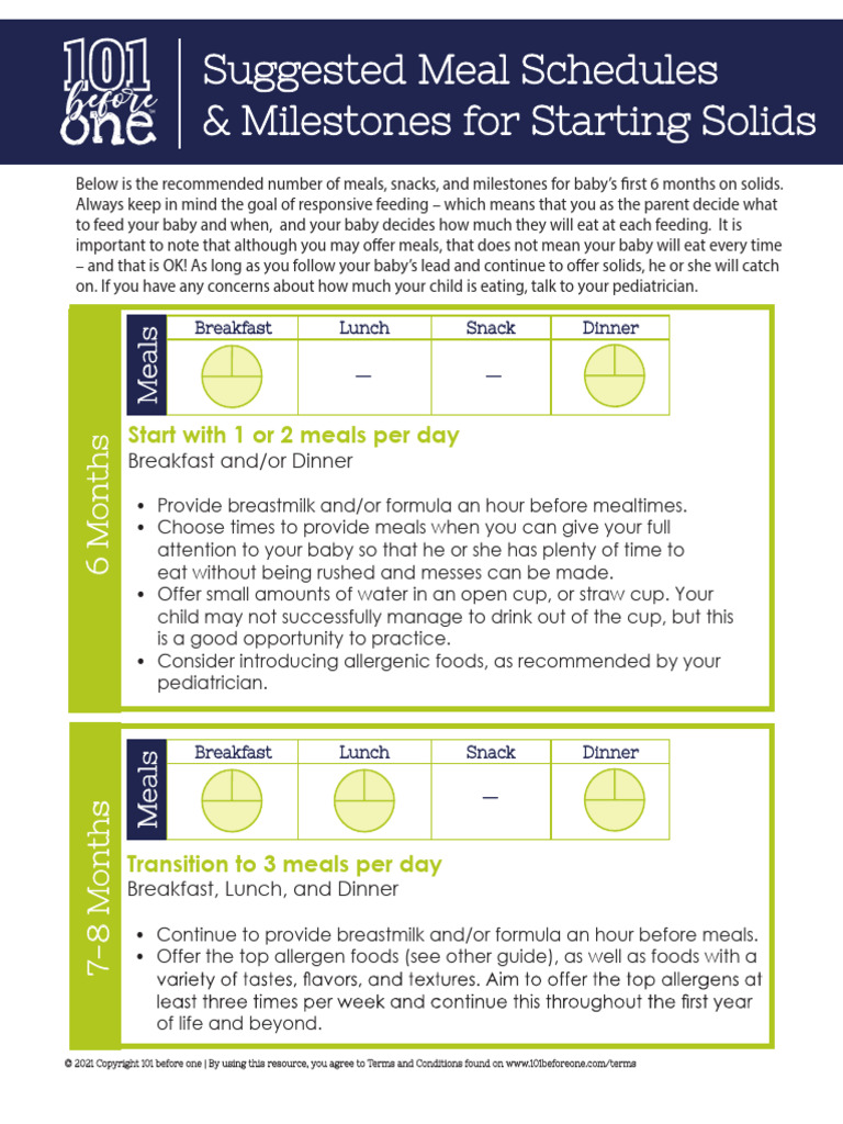 101beforeone BLW Schedules 2 | PDF