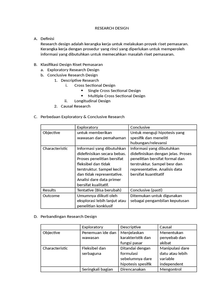 Research Design | PDF