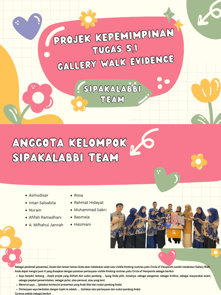 Tugas 5.2 Gallery Walk Evidence | PDF