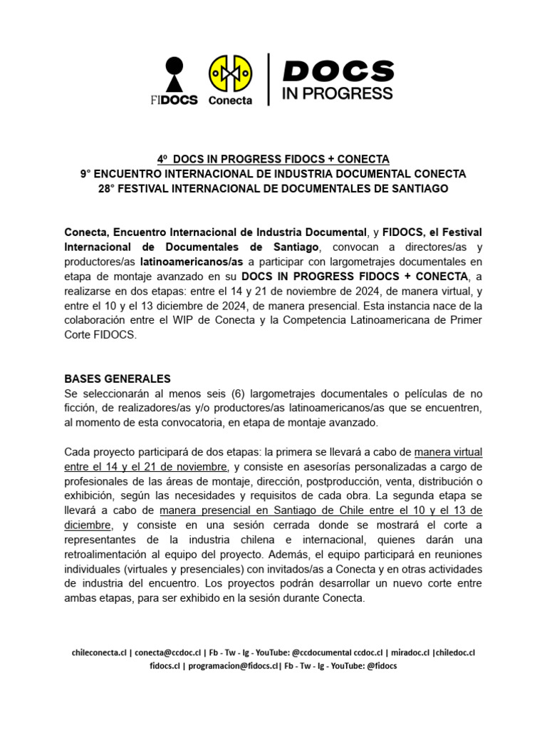 Bases Docs in Progress 2024 | PDF