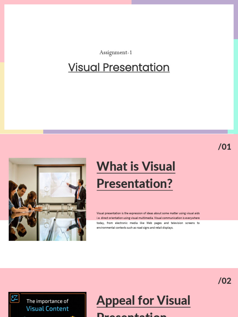 Visual Presentation Intro | PDF